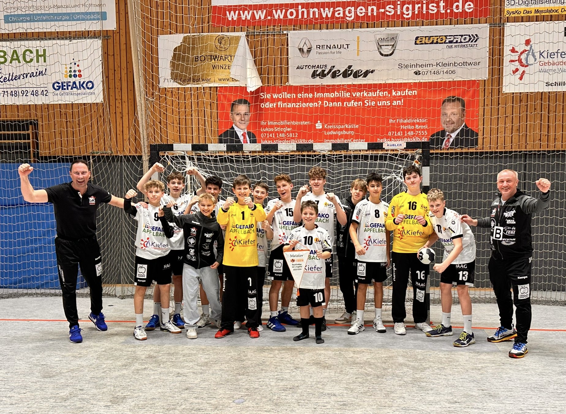 Die männliche C-Jugend der HABO ist Bezirksligameister!!! - HABO SG